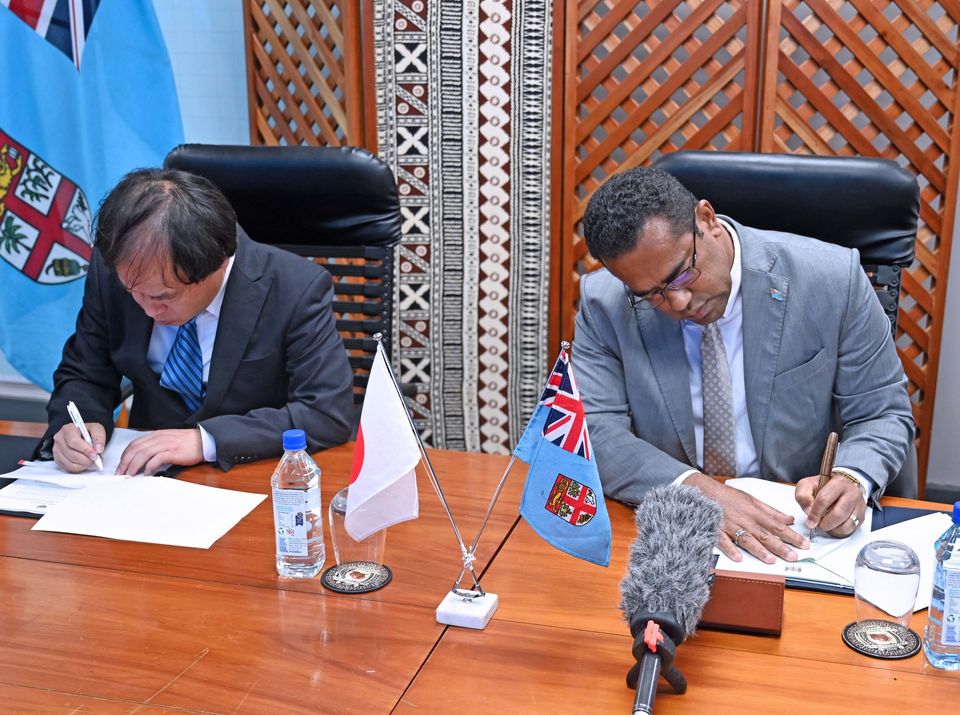 Fiji and Japan ink grant - The Fiji Times