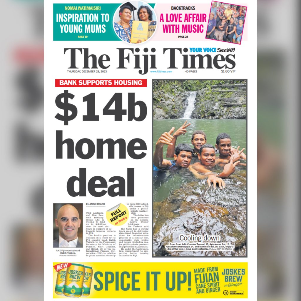 From the Editor-in-Chief’s desk: Your December 28 briefing - The Fiji Times