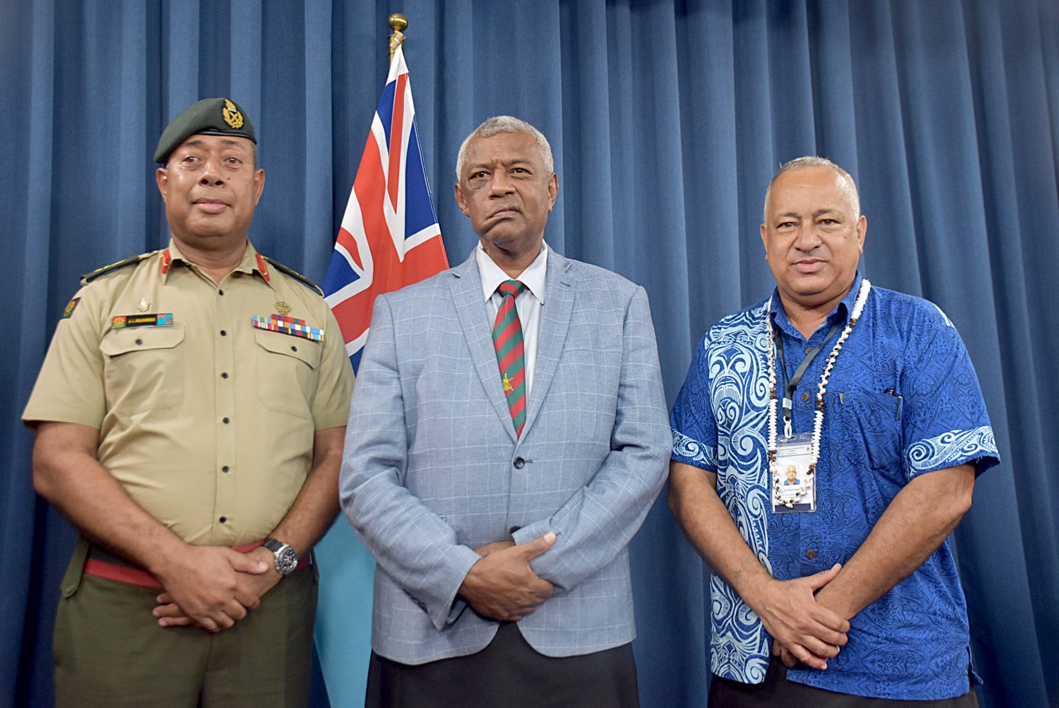 Sanday returns for key security role - The Fiji Times