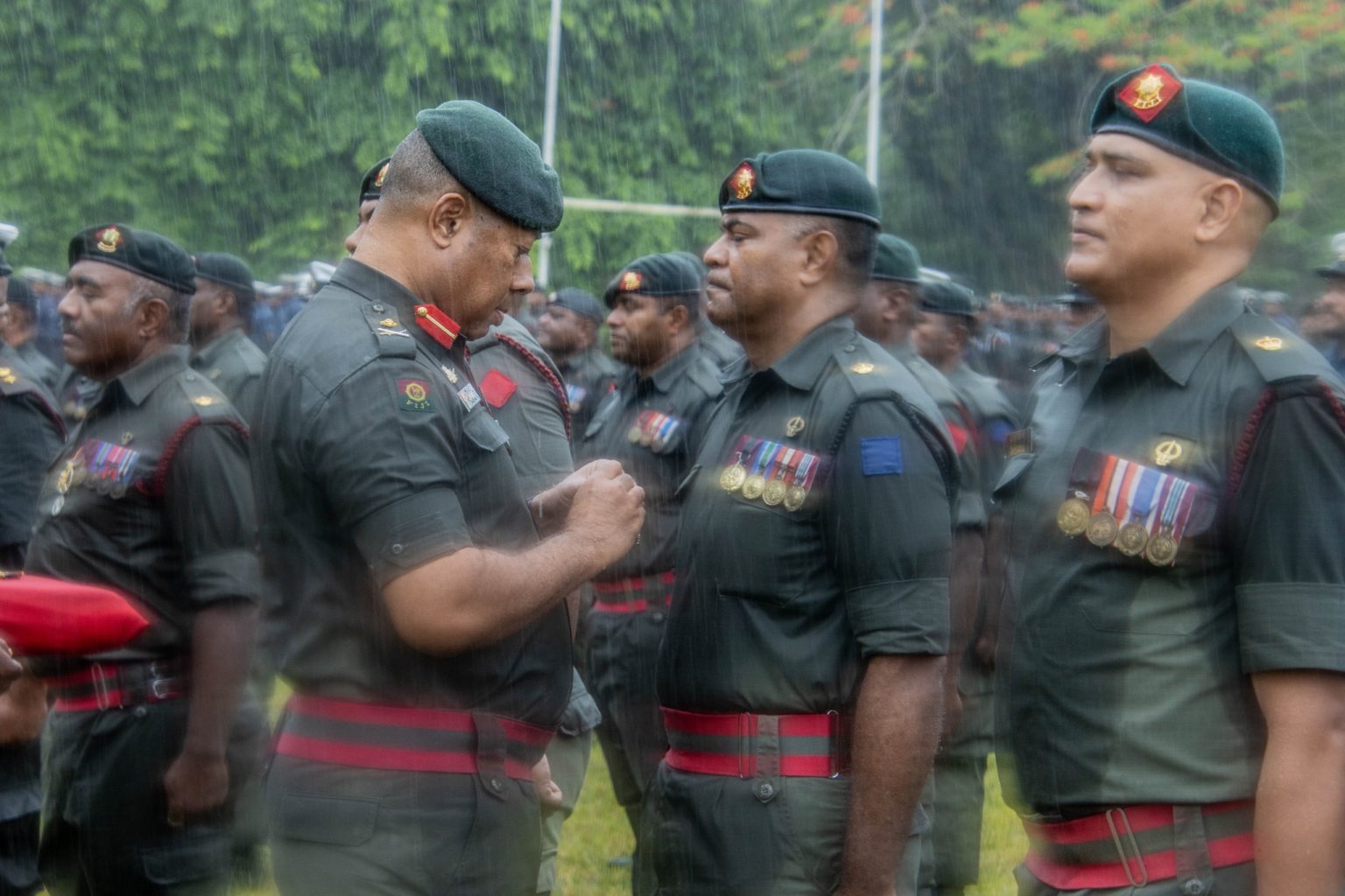 RFMF officers acknowledged for remaining steadfast - The Fiji Times