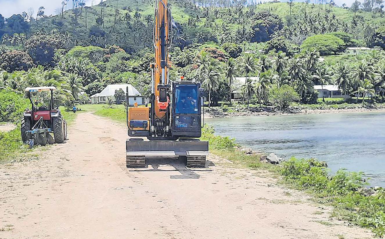 Machines for islands | Farm access roads to boost crop production - The ...