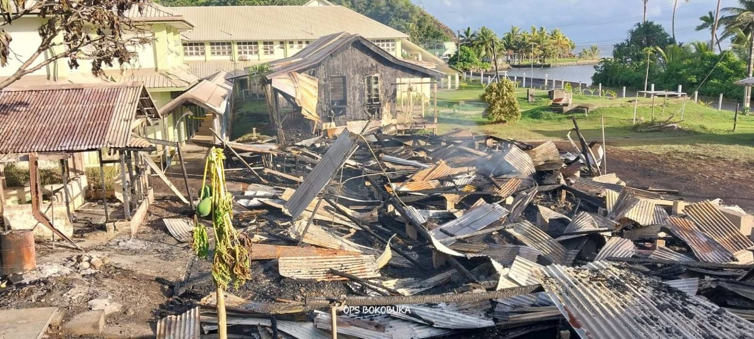 Heritage-listed building destroyed in fire - The Fiji Times
