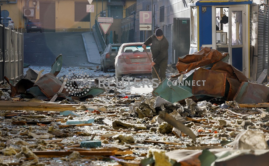 Ukraine's Zelenskiy says Russia suffering heavy losses - The Fiji Times
