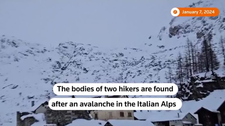 Two Italian hikers killed after avalanche in Alps - The Fiji Times