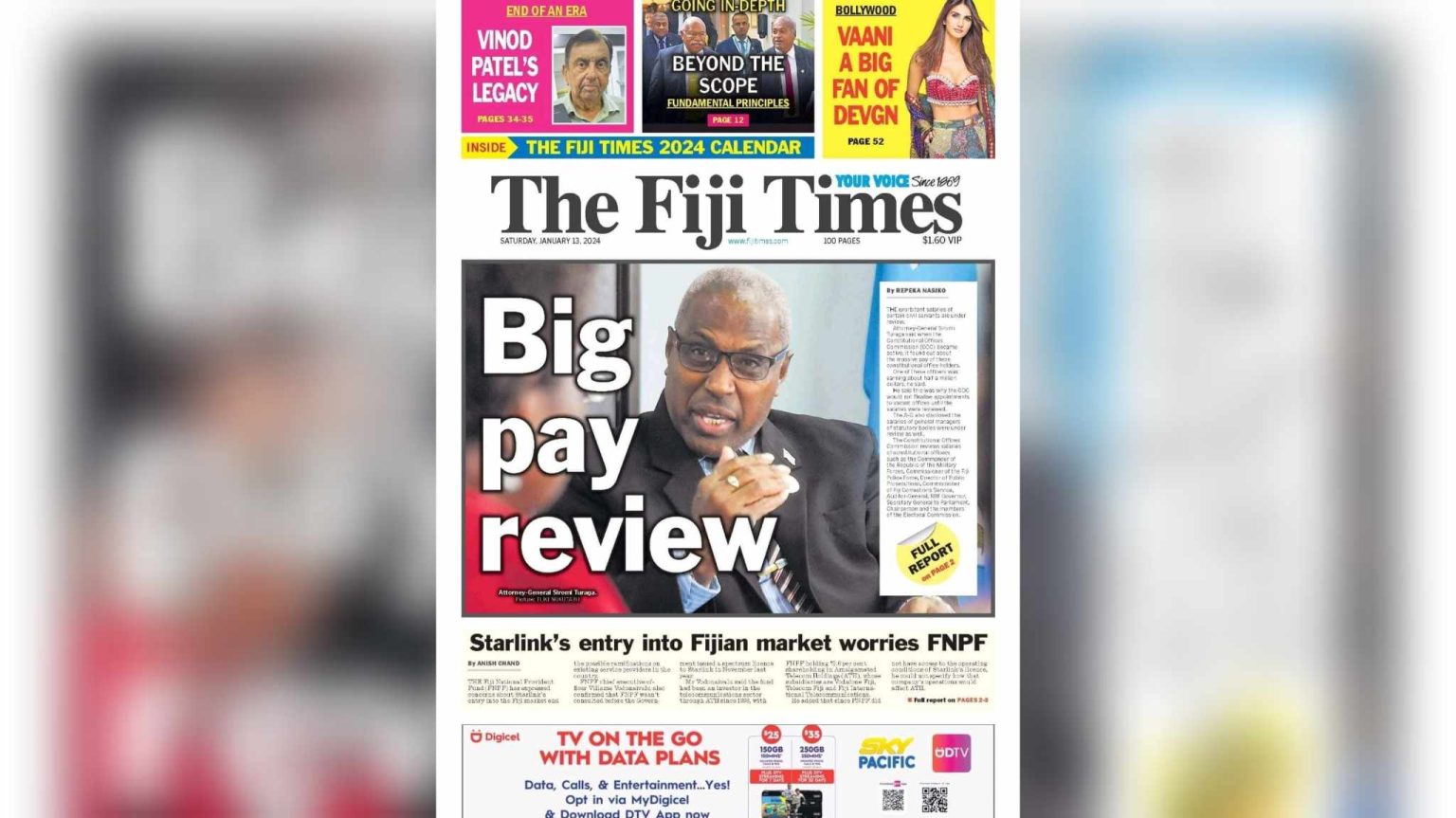 From the Editor-in-Chief’s desk: Your January 13 briefing - The Fiji Times