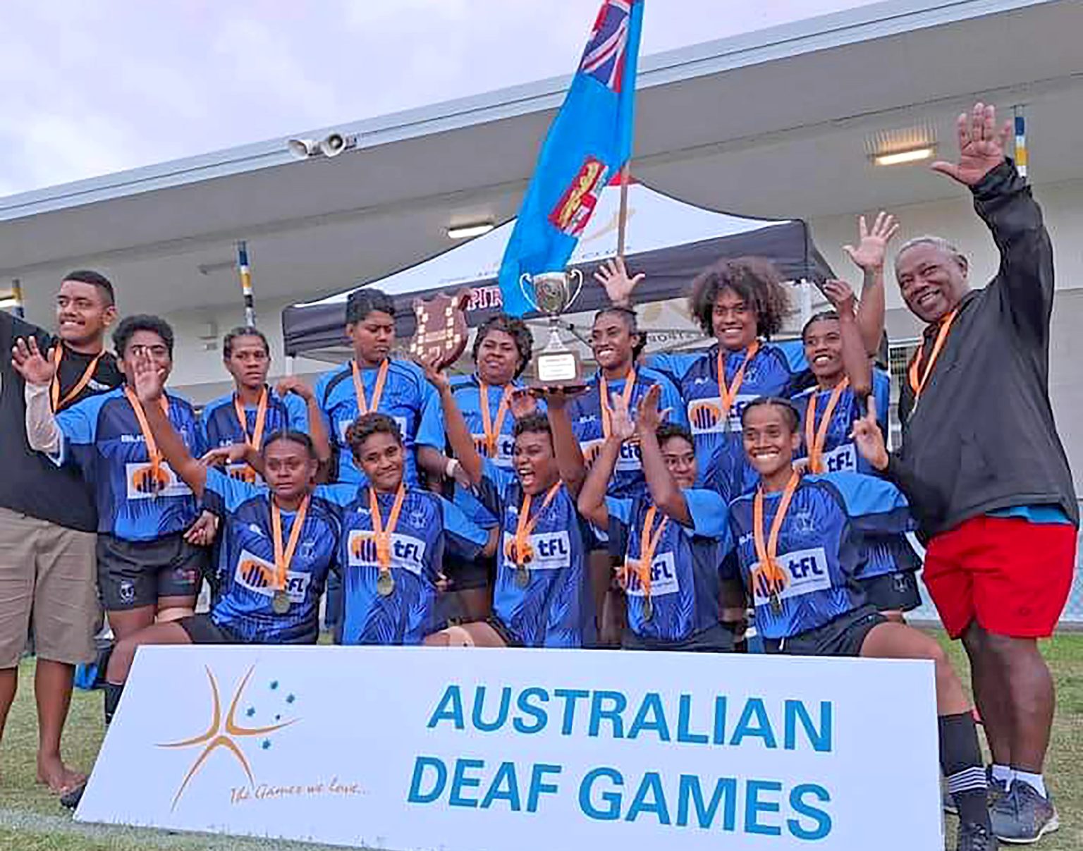 Deaf team wins gold - The Fiji Times
