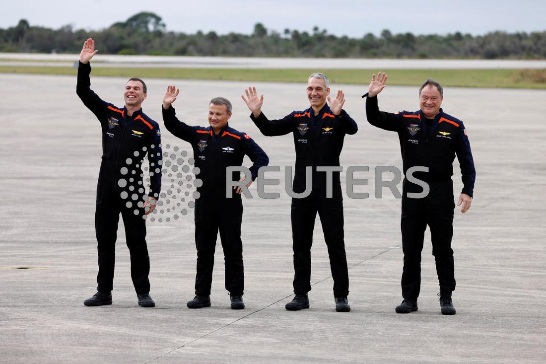 Four astronauts, including Turkey's first, arrive at space station ...