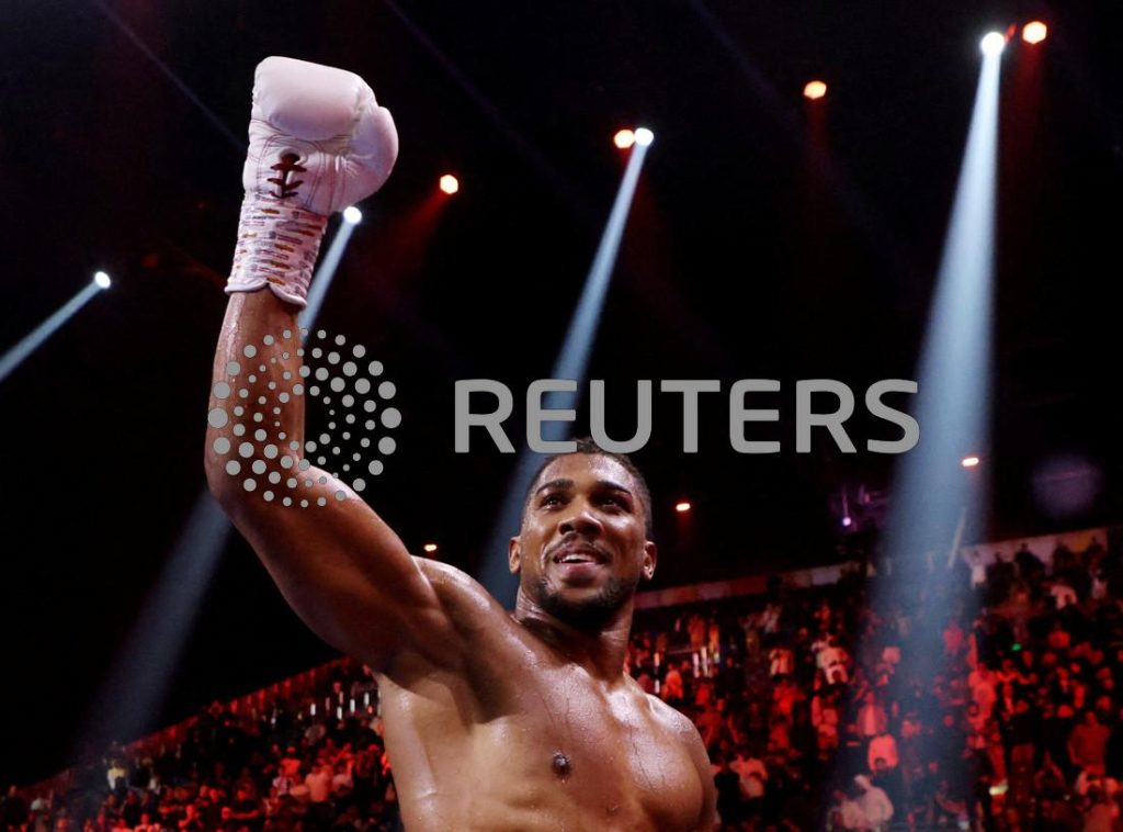 Joshua to fight ex-UFC heavyweight champion Ngannou in Saudi Arabia ...