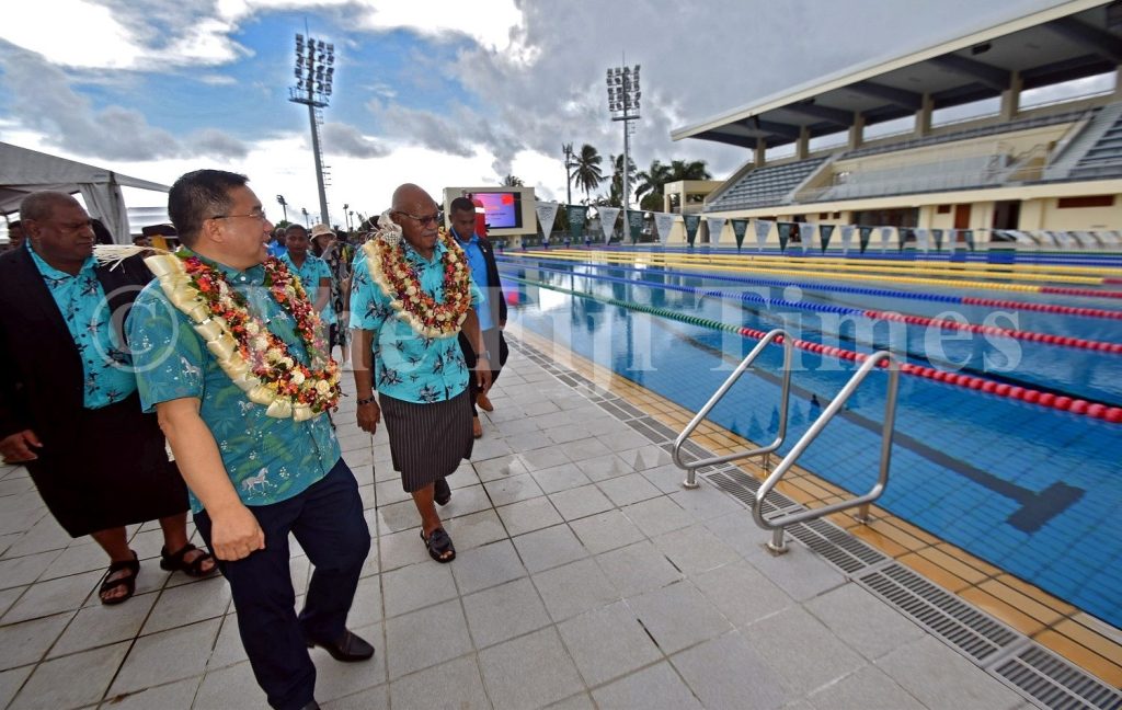 Swimming pool, hockey centre reopened - The Fiji Times