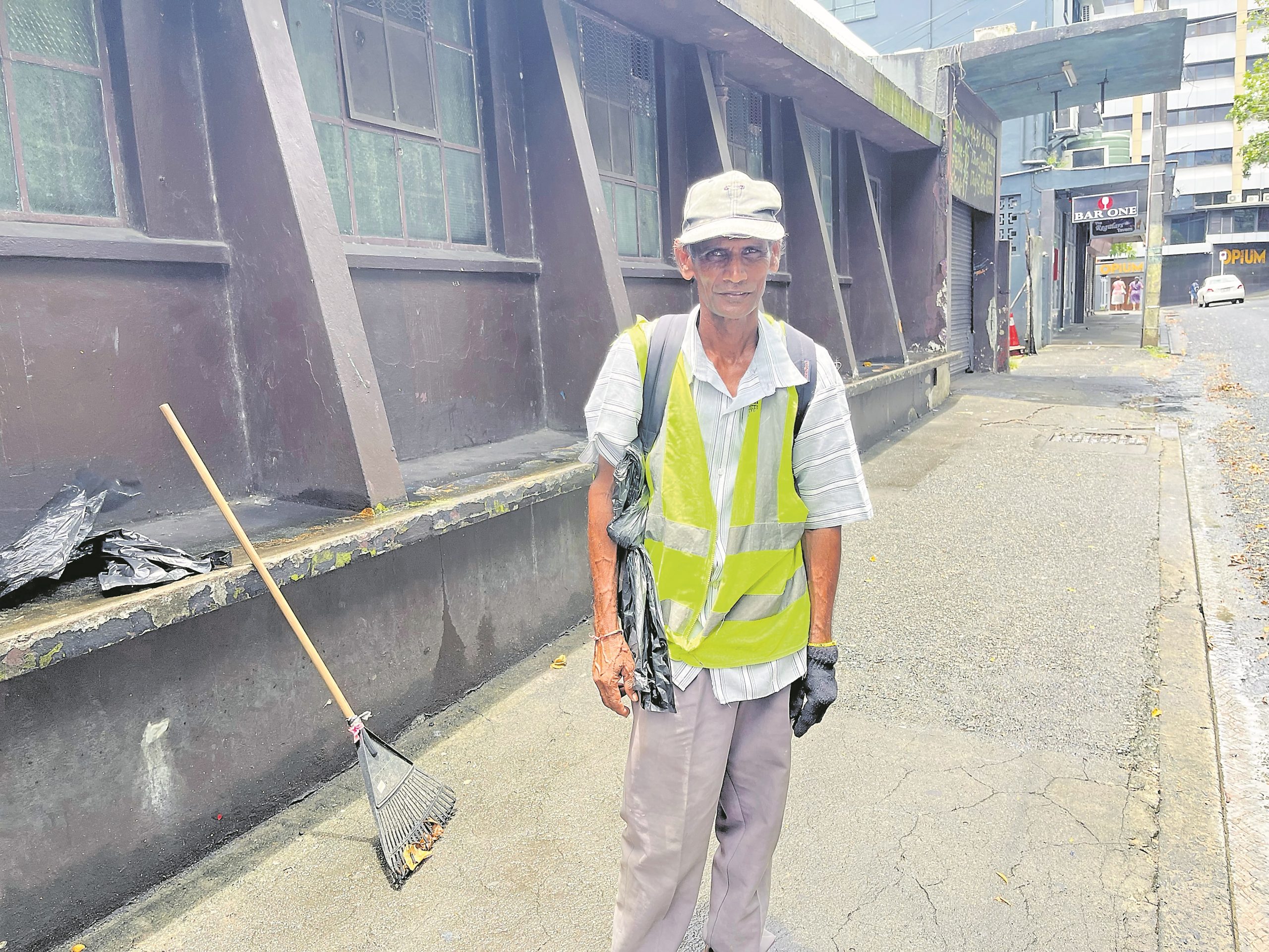 Sweeping Suva clean | Nand happy to do the job - The Fiji Times