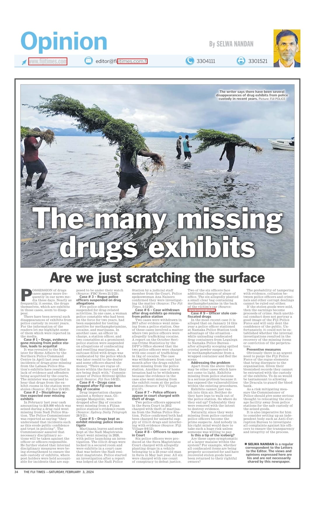 From the Editor-in-Chief's desk | Your Saturday, February 3, 2024 ...