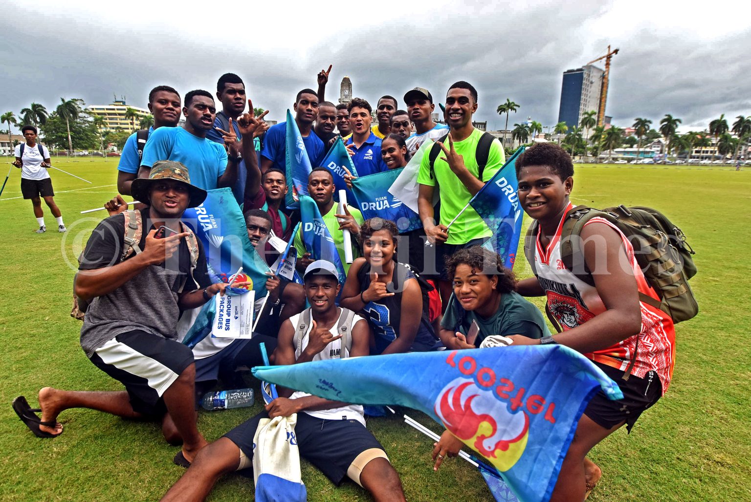 Support thrills Drua players - The Fiji Times