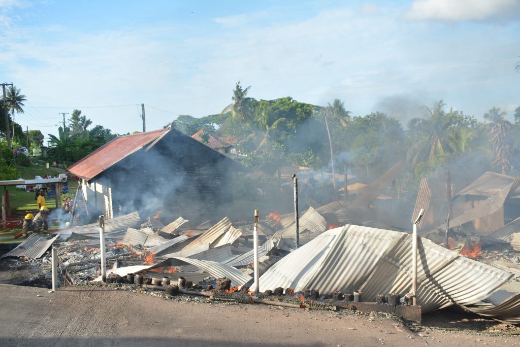 Fire razes house - The Fiji Times