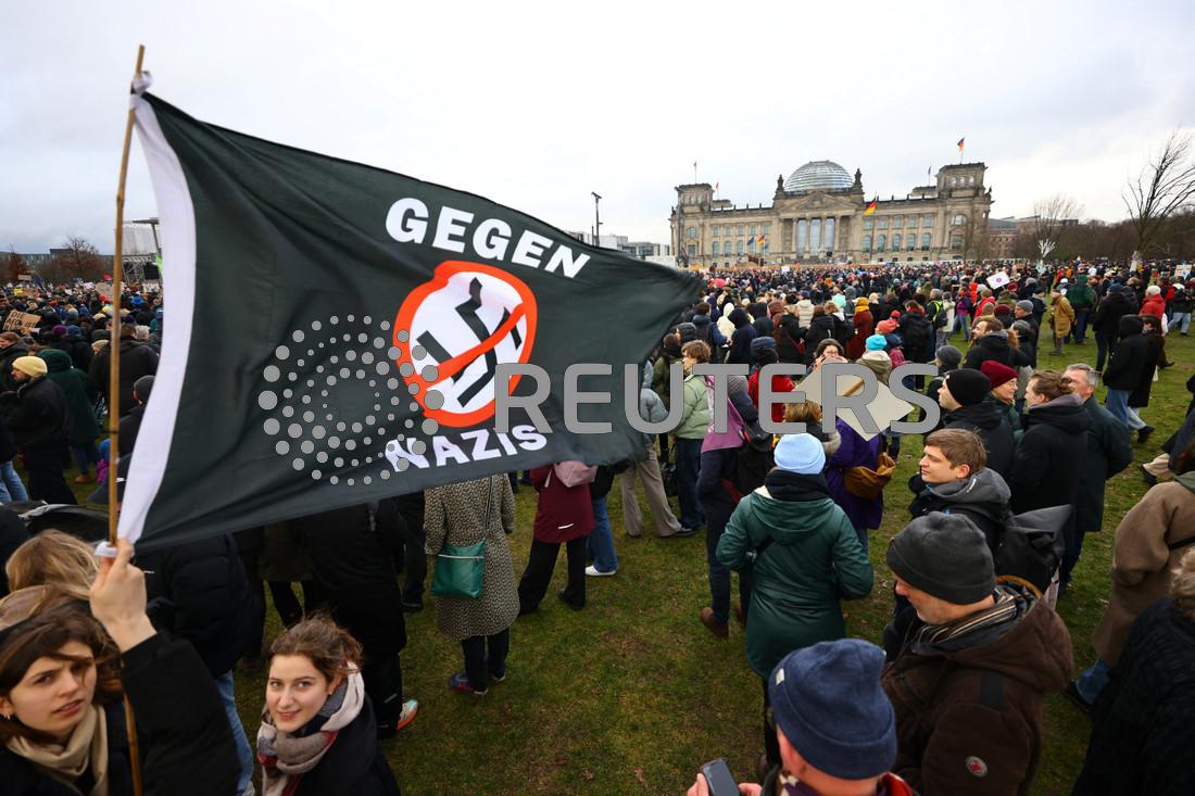 Around 200000 Gather Across Germany In Latest Protests Against Far Right The Fiji Times