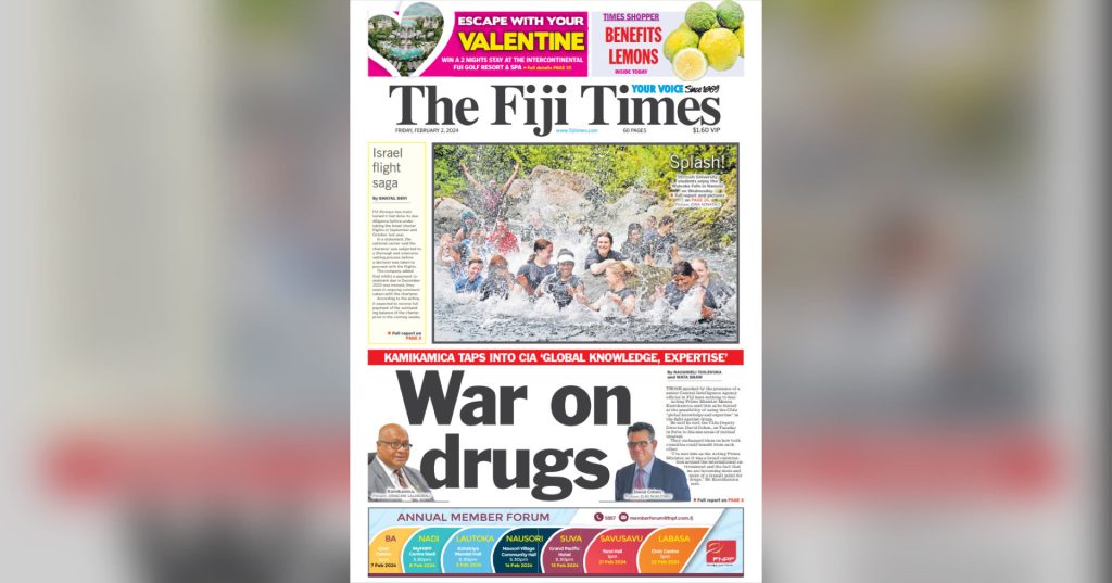 From the Editor-in-Chief’s desk: Your February 02 briefing - The Fiji Times