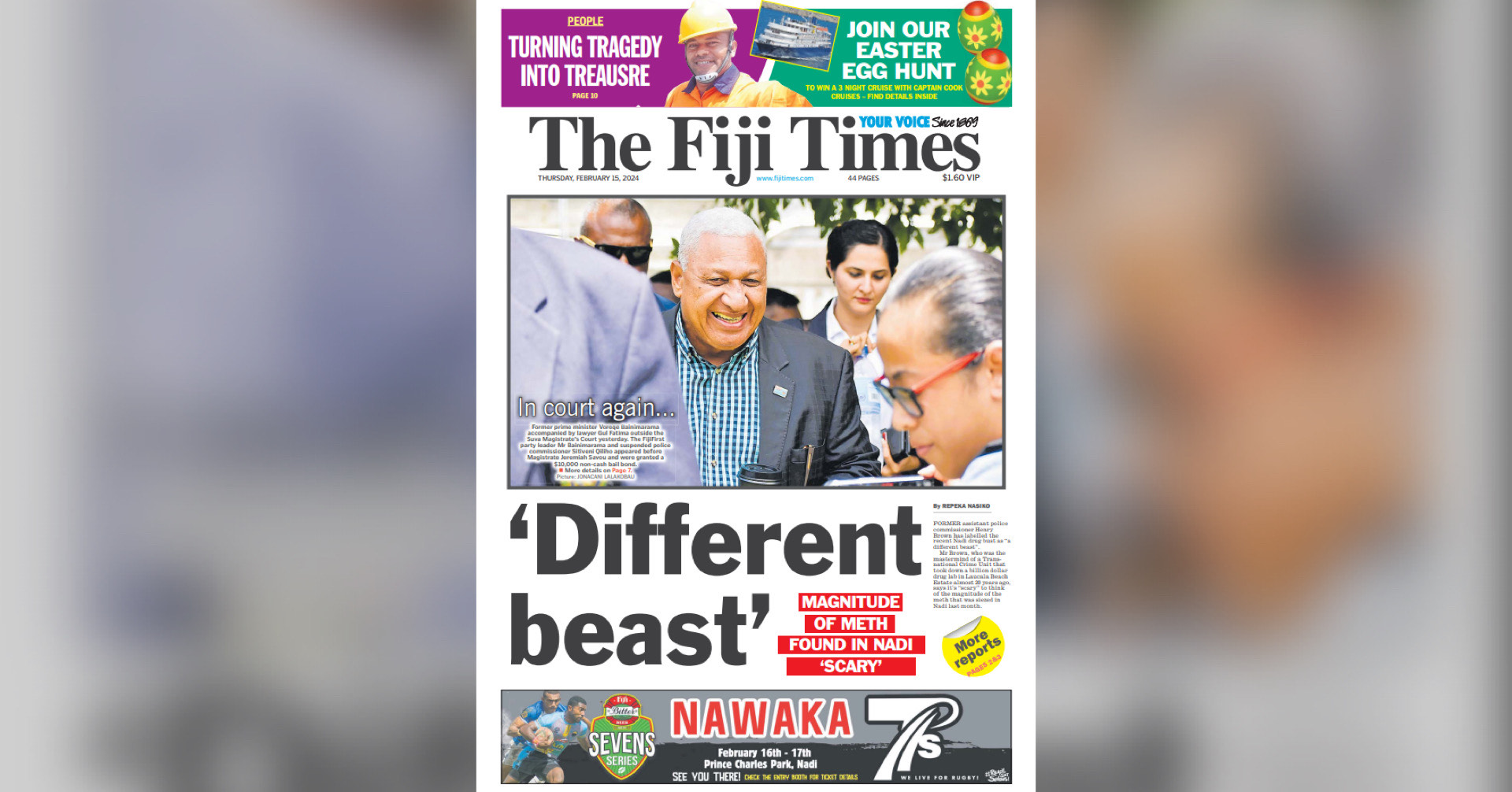 From the Editor-in-Chief’s desk: Your February 15 briefing - The Fiji Times