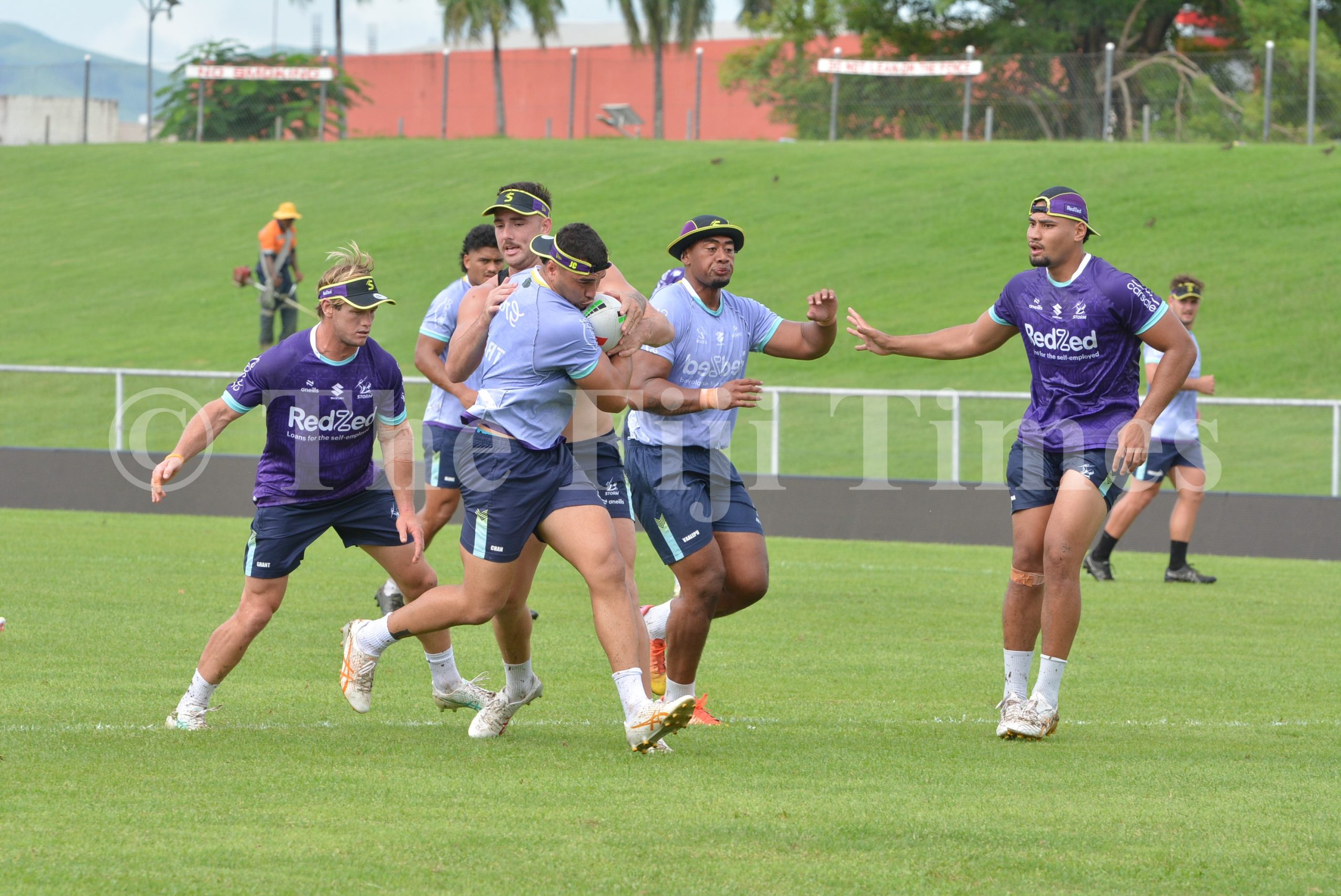 MELBOURNE STORM TRAINING RUN AT CHURCHILL PARK – The Fiji Times