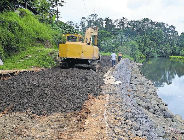Riverbank work ends in Lami - The Fiji Times