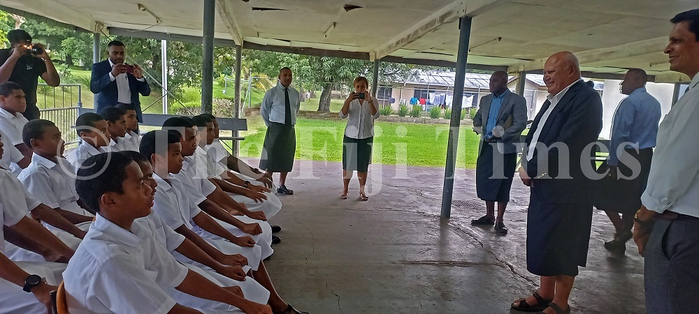 Gavoka highlights value of school visits - The Fiji Times