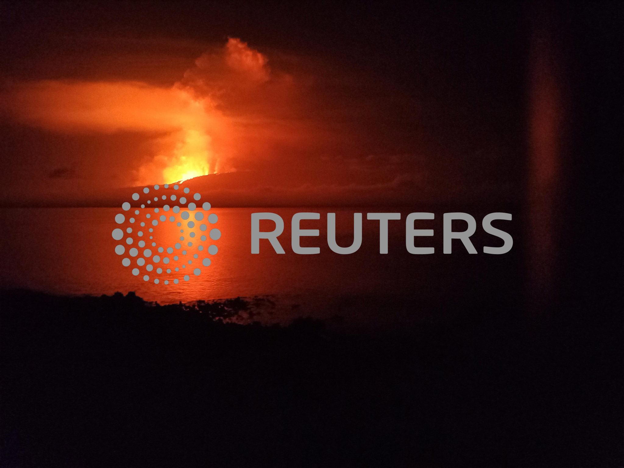 Galapagos volcano starts to erupt on uninhabited island - The Fiji Times