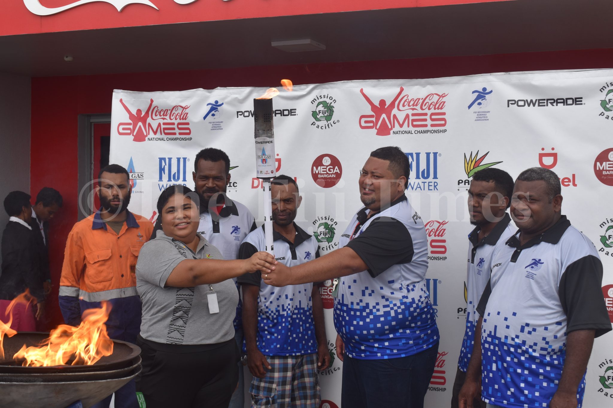 Coca-Cola Games Nears | Torch Relay team begin tour - The Fiji Times