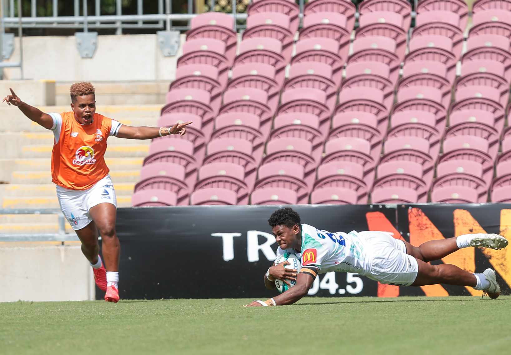 Flyer shines | DEBUTANT’S DOUBLE HELPS DRUA W BEAT REDS - The Fiji Times