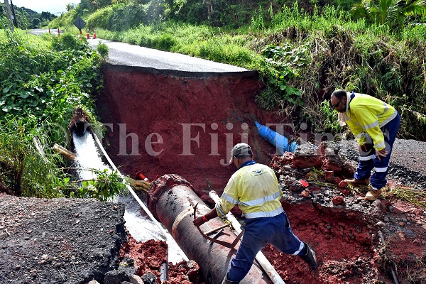 Update on water recovery works - The Fiji Times