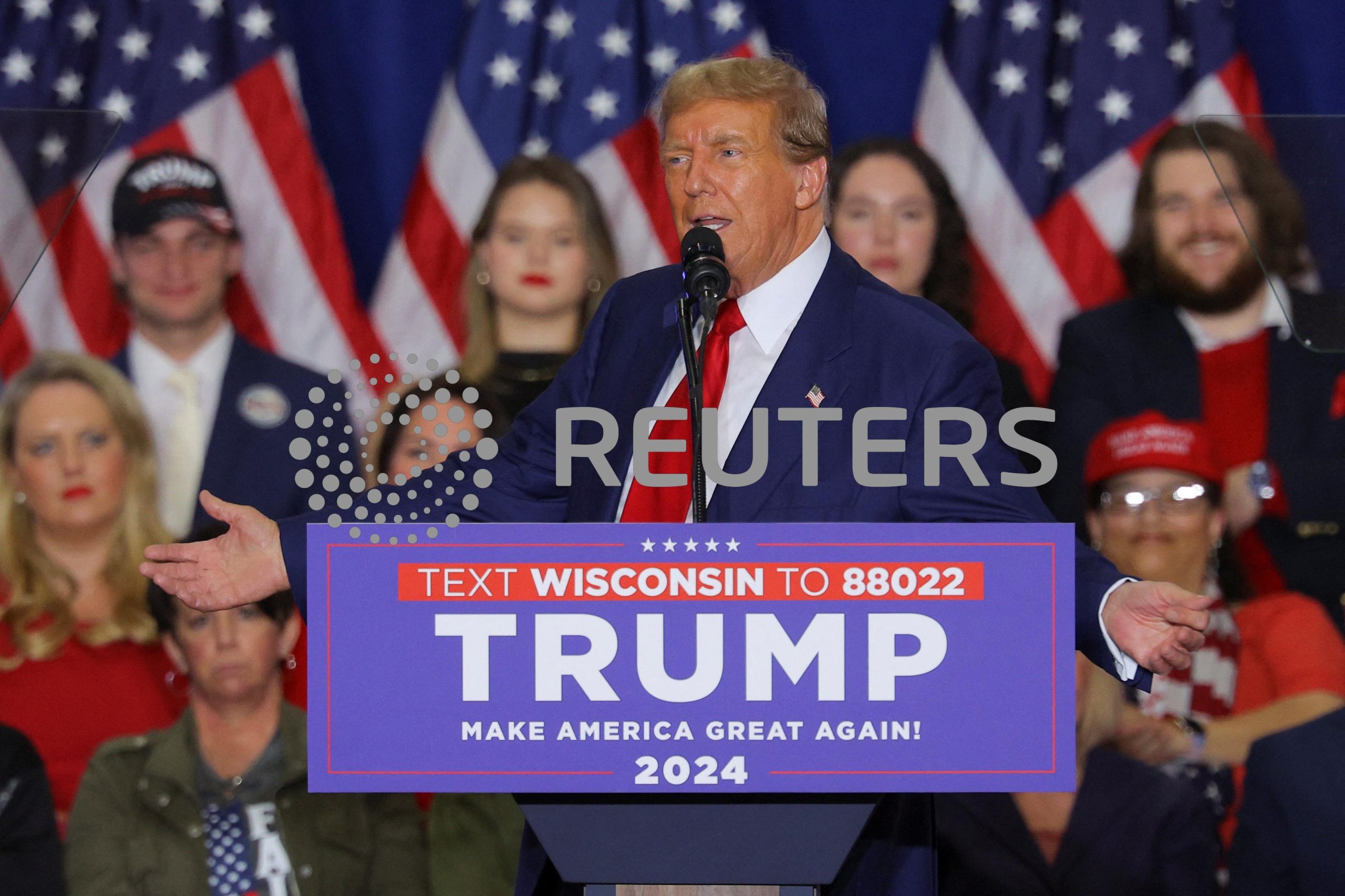 Trump campaign, RNC triple fundraising in March to $65.6 million - The ...