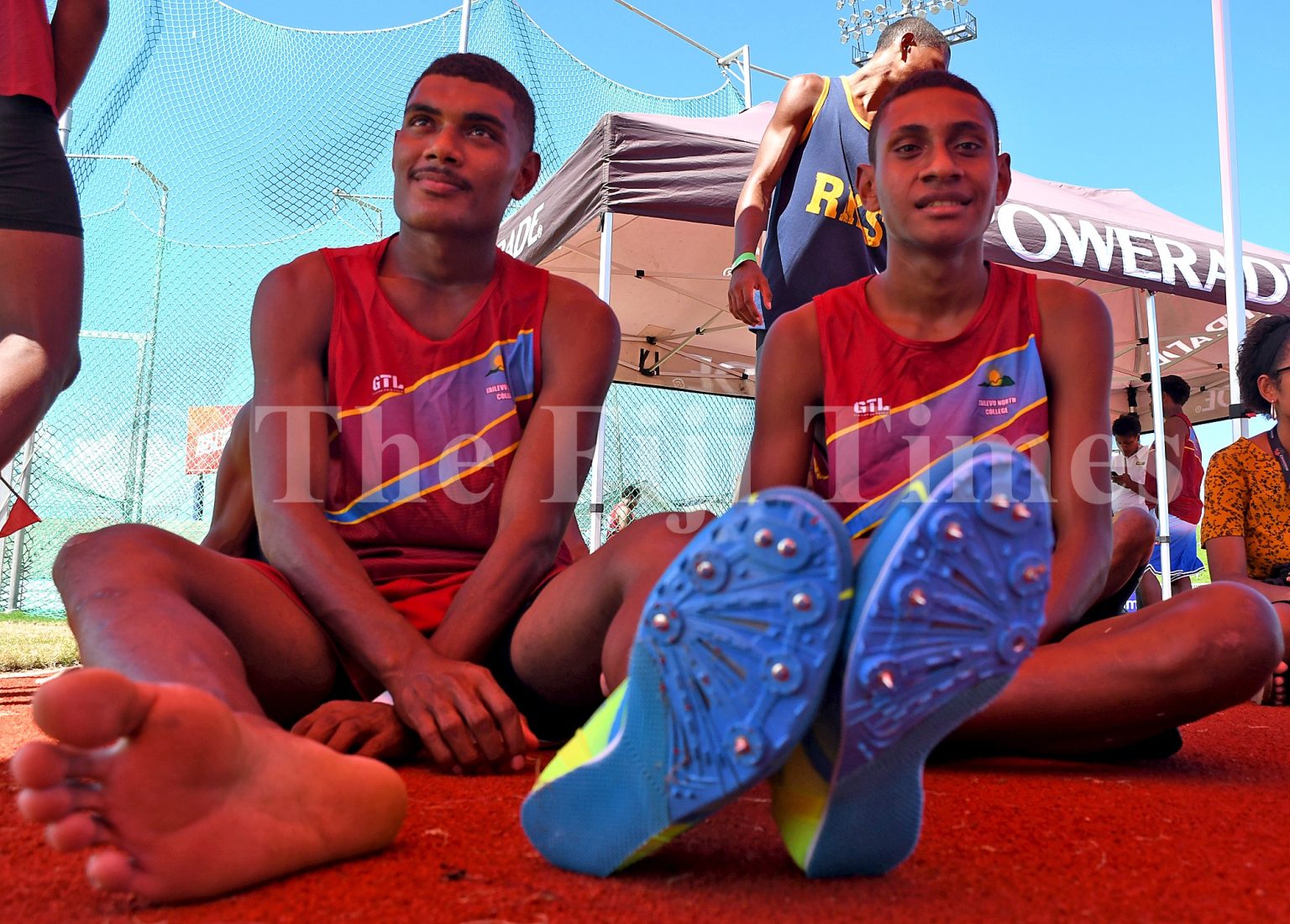 Tailevu Zone | Mates share track shoes at zone meet - The Fiji Times