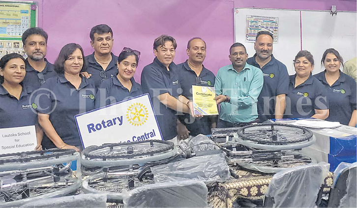 Rotary rolls out support - The Fiji Times