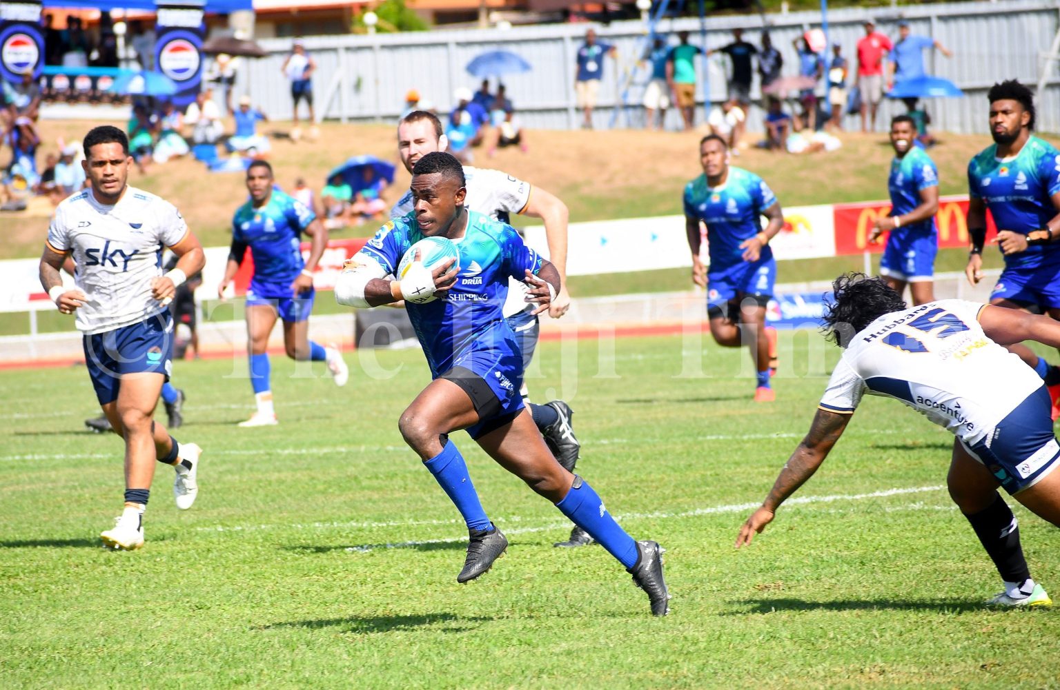 Fijian Drua with­stan­d late Moana Pasifika figh­tbac­k - The Fiji Times