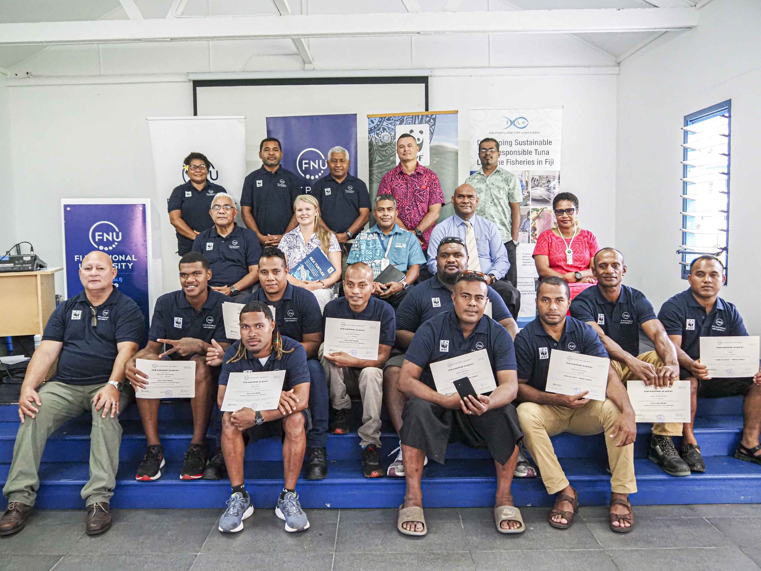 Fifteen graduate as deckhand fishermen - The Fiji Times