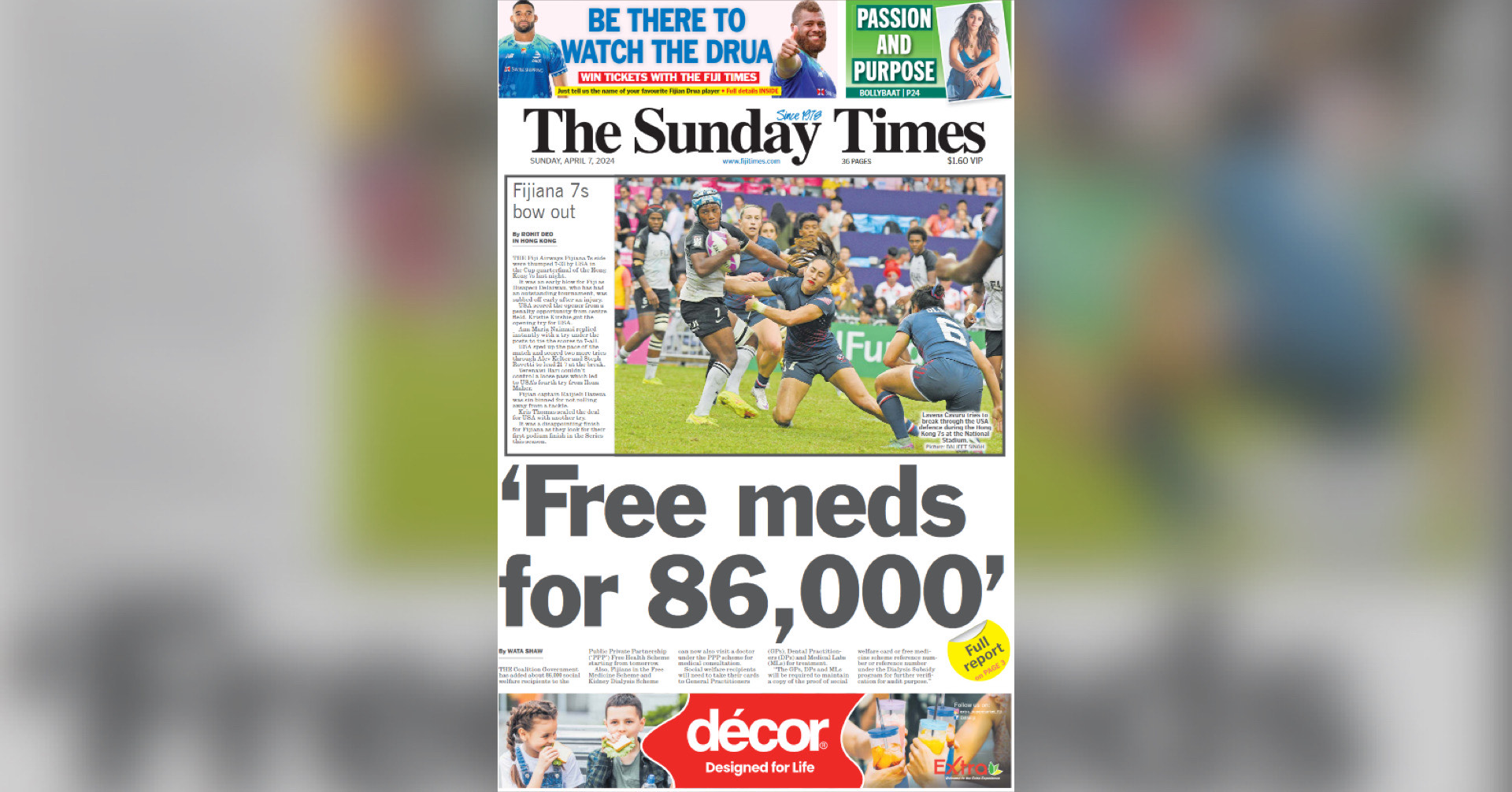 From the Editor-in-Chief’s desk: Your April 7 briefing - The Fiji Times