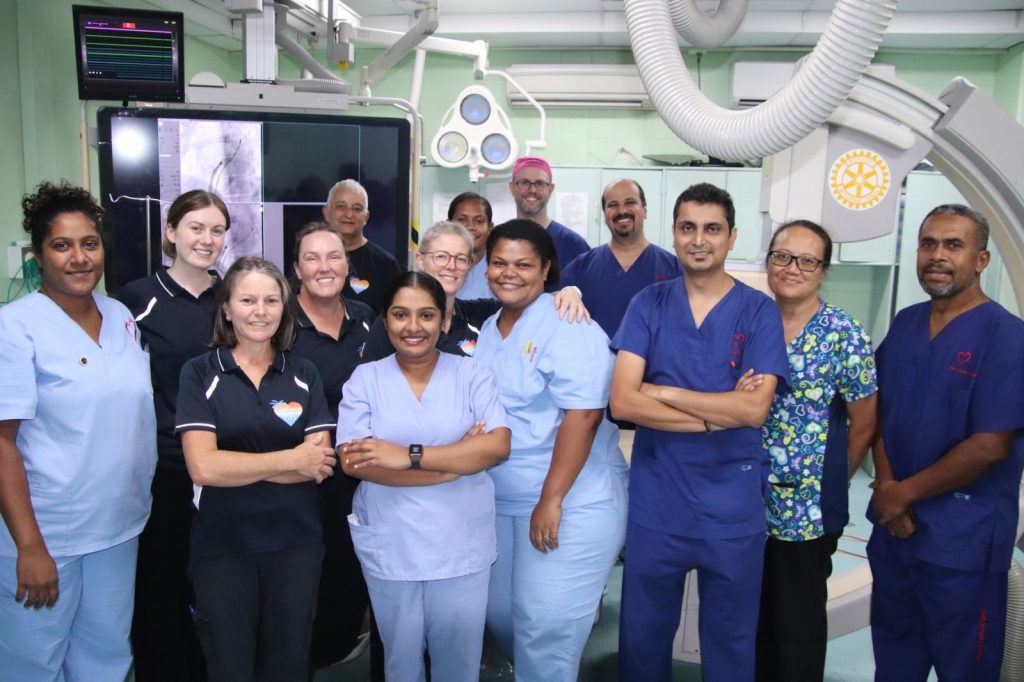 Milestone achievement | CWM Hospital staff members undertake heart ...