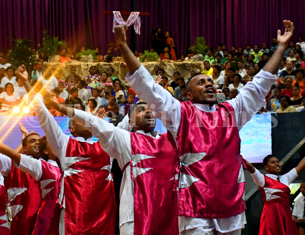 Church packed for Easter service - The Fiji Times