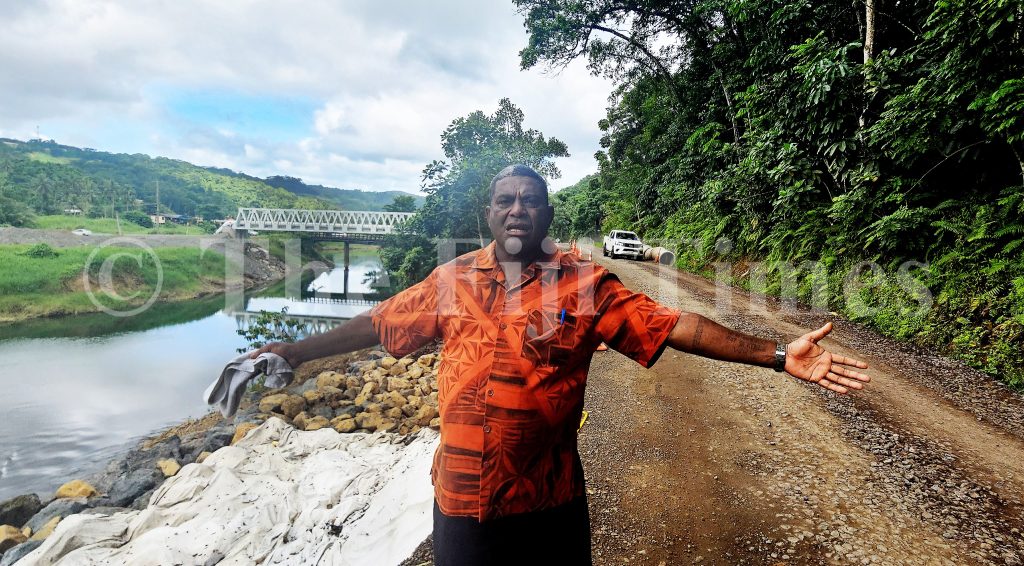 Balemila: Continuous erosion of land a concern - The Fiji Times