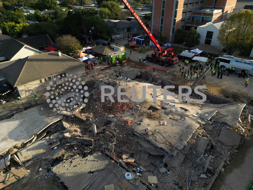 Survivor recounts moment he emerged from deadly South African building ...