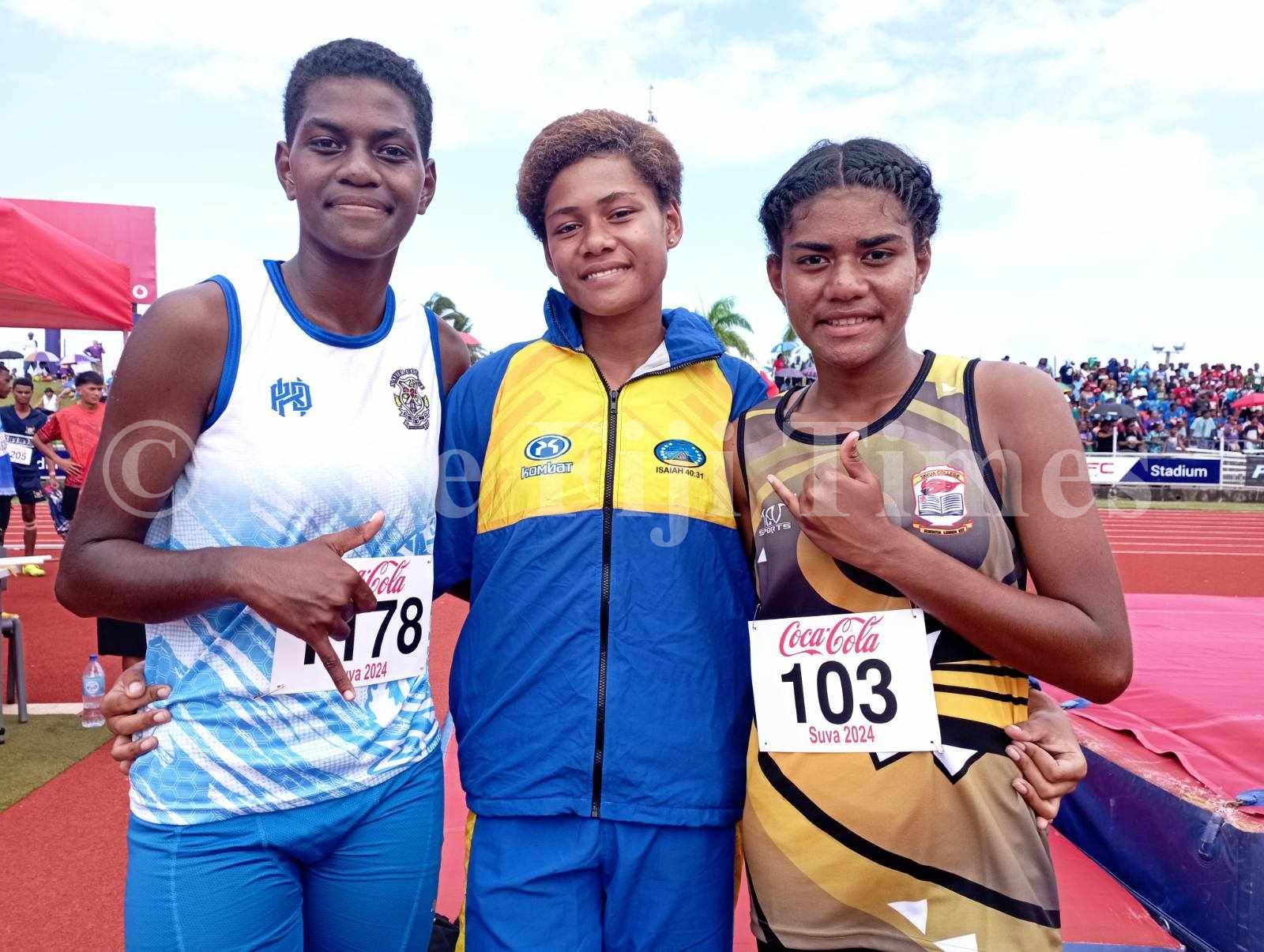2024 Coca-Cola Games | Bucalevu win gold in junior girls high jump ...