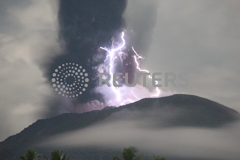 Indonesia's Mt Ibu volcano erupts, spewing clouds of ash - The Fiji Times