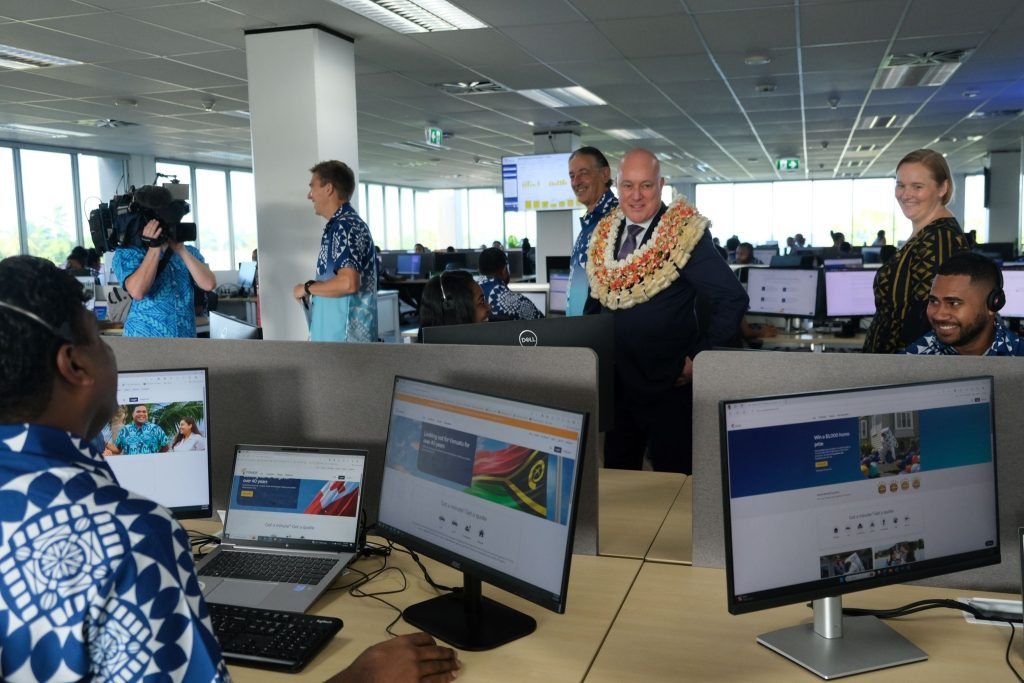 New Zealand PM tours Tower’s Suva hub - The Fiji Times