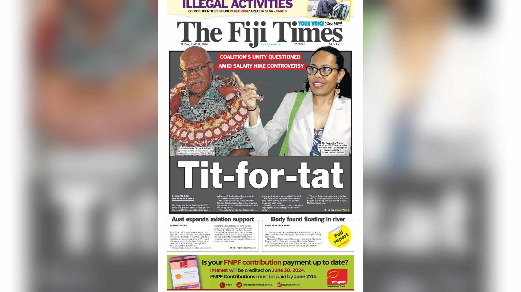 The Fiji Times - Latest Fiji News, Sports and Weather