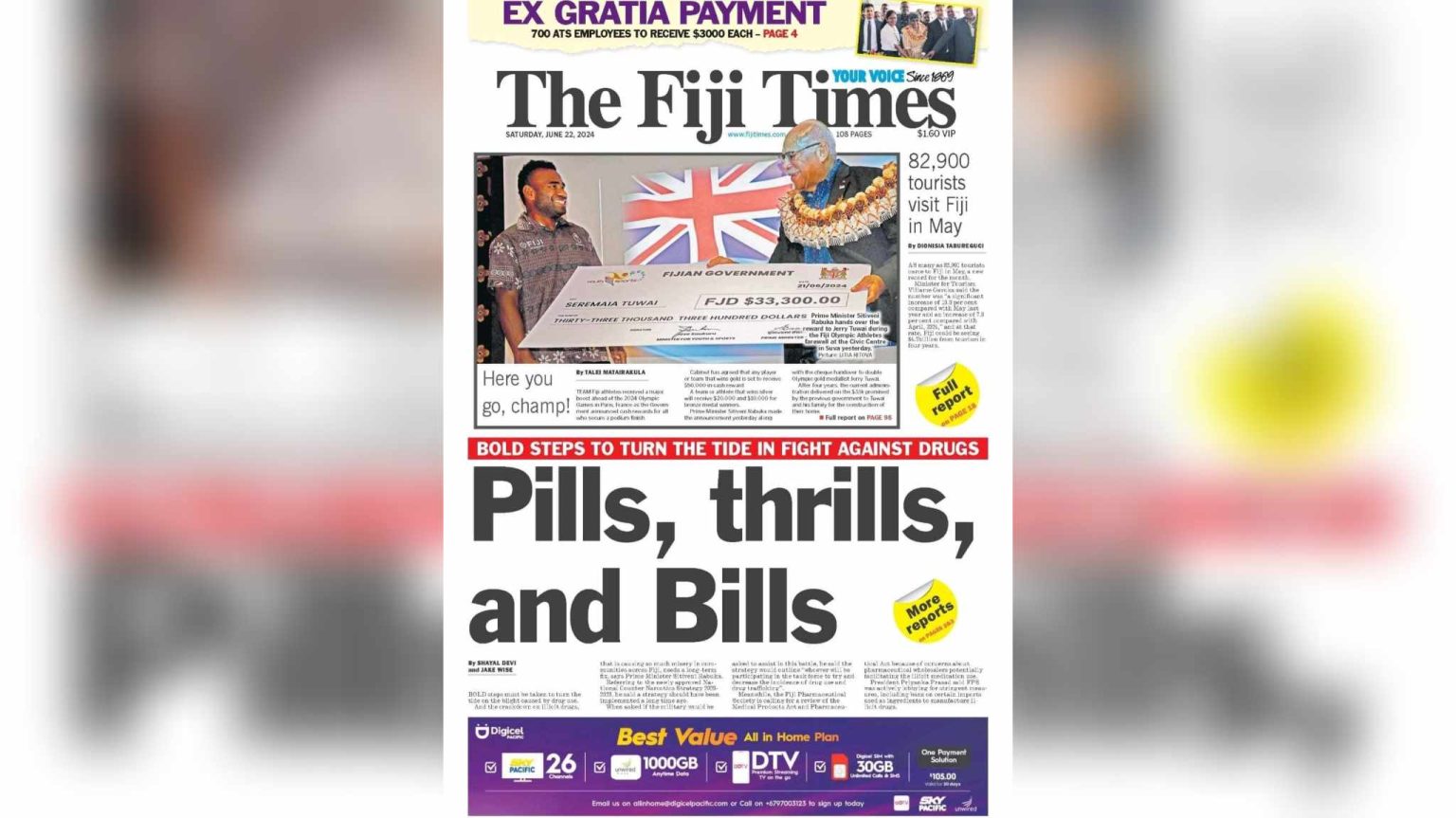 From the Editor-in-Chief’s desk: Your June 22 briefing - The Fiji Times