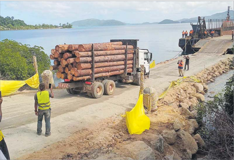 Jetty to boost pine conveyance