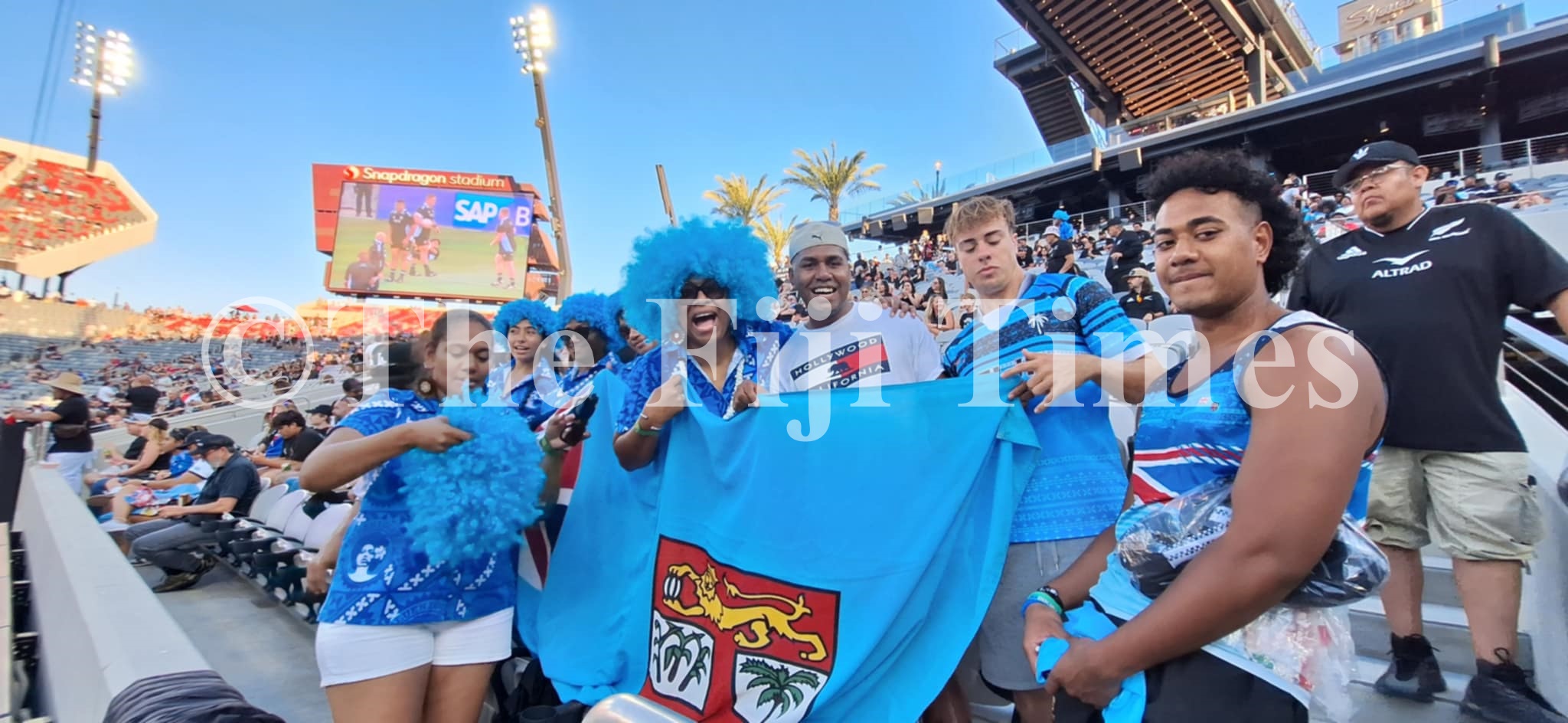 Fijians trail All Blacks in San Diego at the break - The Fiji Times