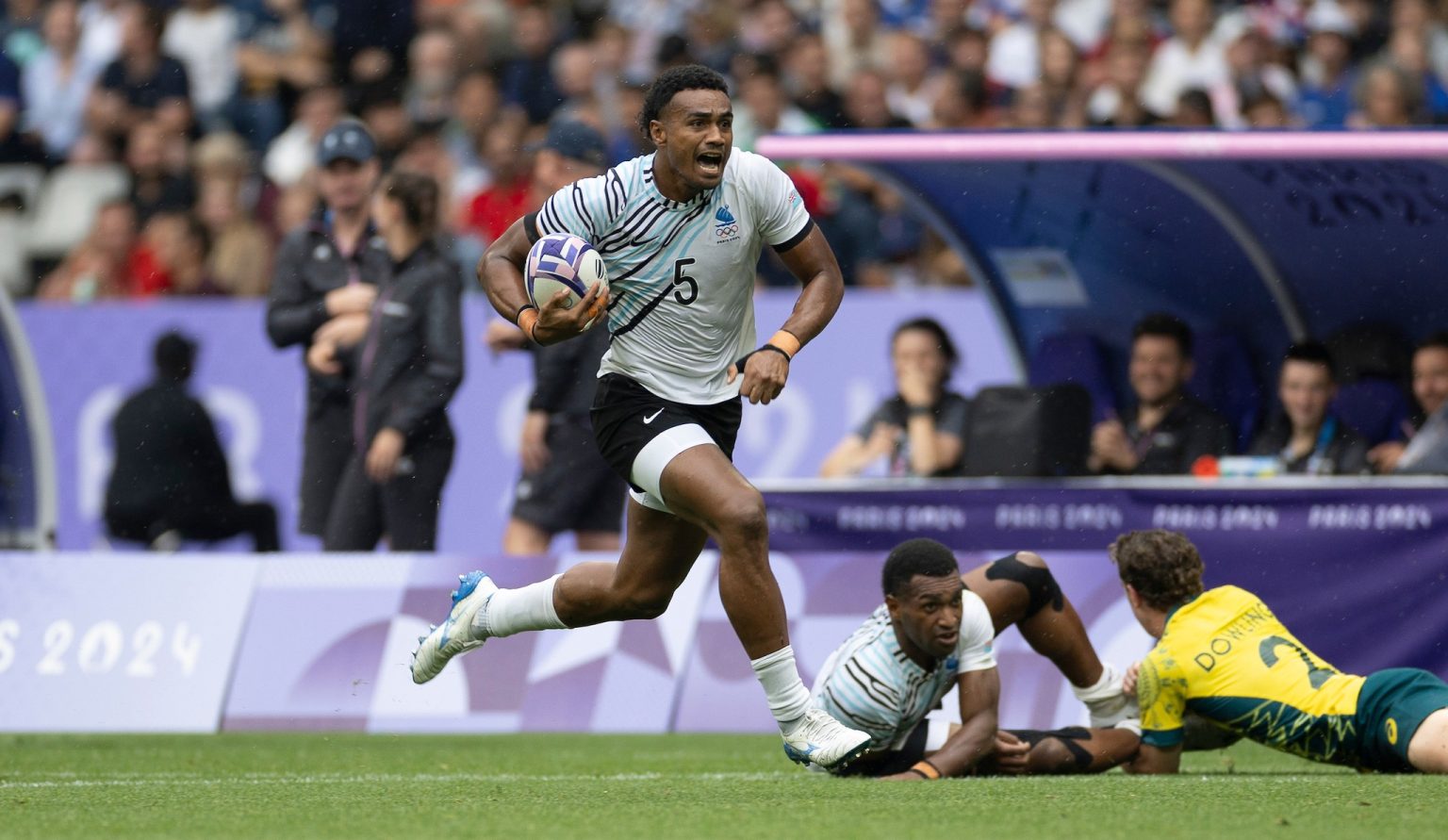 Fiji men's 7s team claim first silver medal in the Olympics | France ...