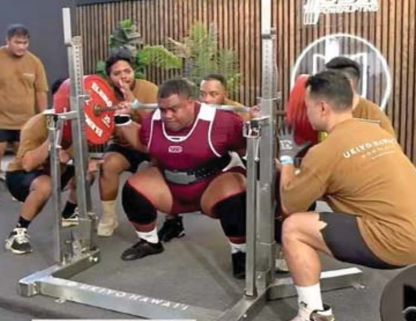 Powerlifter aims to represent country - The Fiji Times