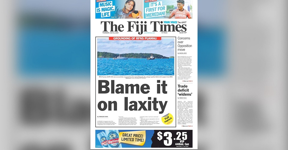 Today's Main Story Archives - The Fiji Times