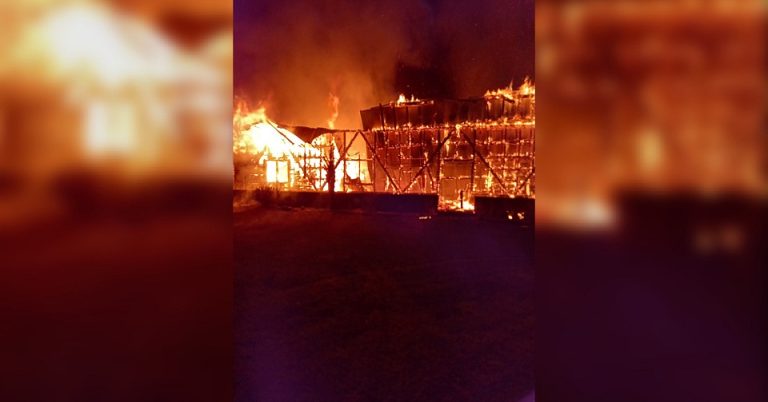 Fire destroys church, NFA reminds public to be vigilant