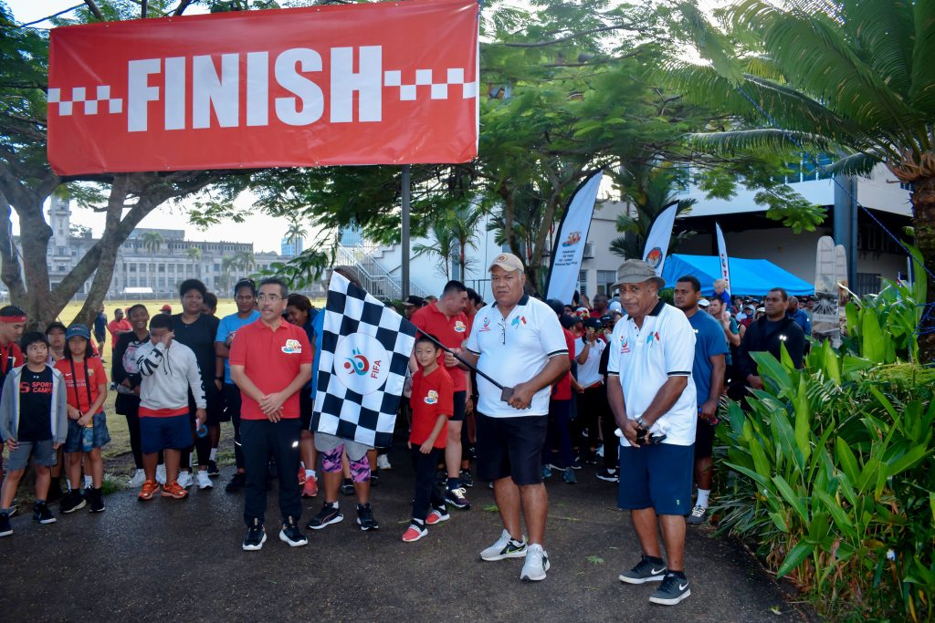 Fiji, Indonesia mark 50 years of friendship with fun walk - The Fiji Times