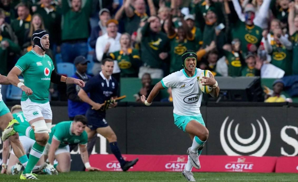 Springboks confirm No 1 rugby status with win over Ireland - The Fiji Times